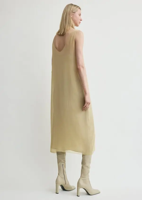 TOTEME Chiffon Slip Dress