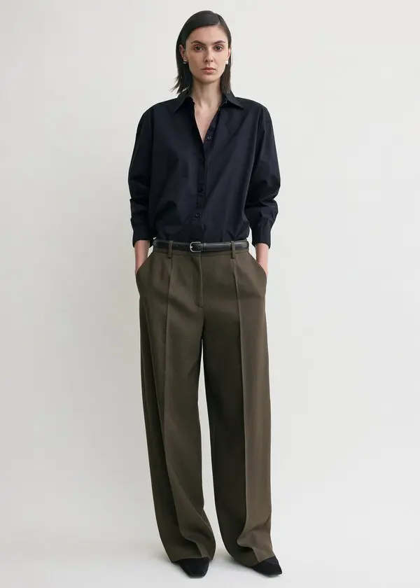 TOTEME Wide Tailored Trousers