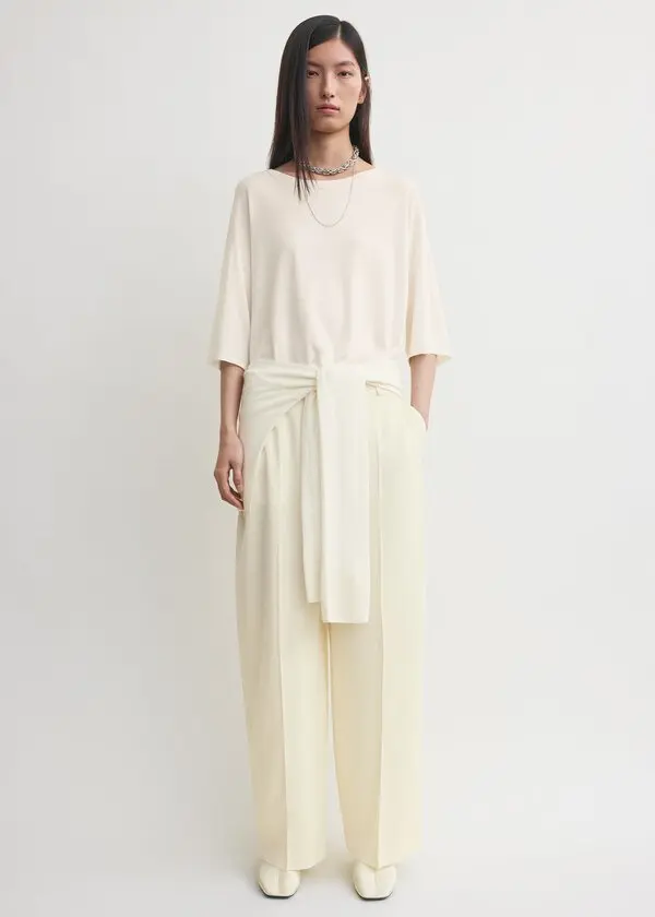 TOTEME Wide Fluid Trousers