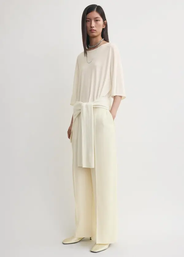 TOTEME Wide Fluid Trousers