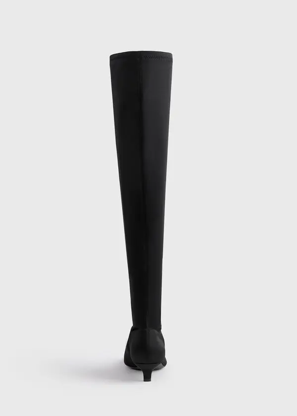 TOTEME Satin Knee-high Boots