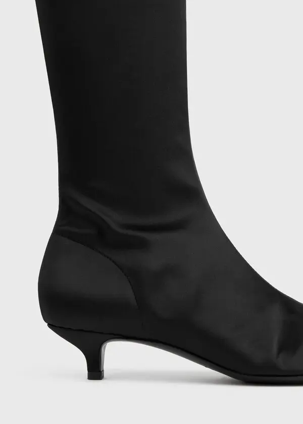 TOTEME Satin Knee-high Boots