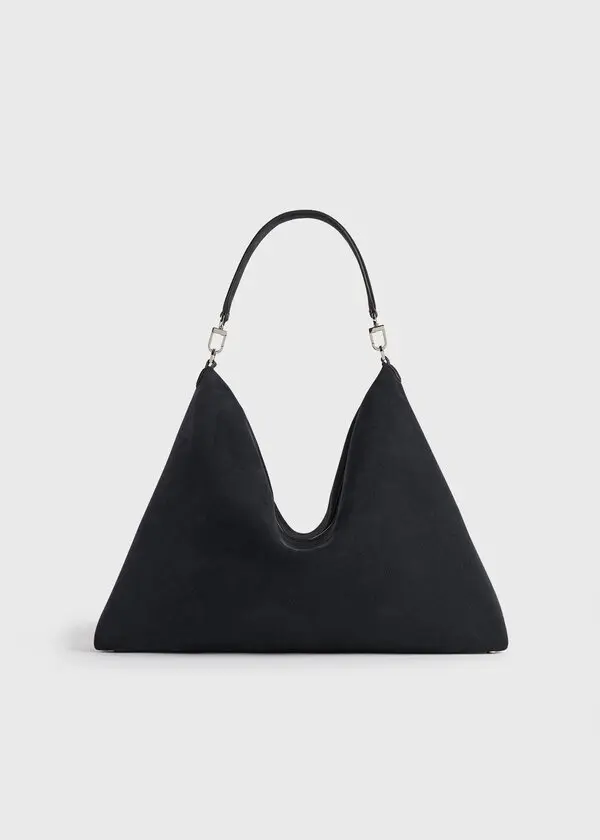 TOTEME Bevel Suede Bag