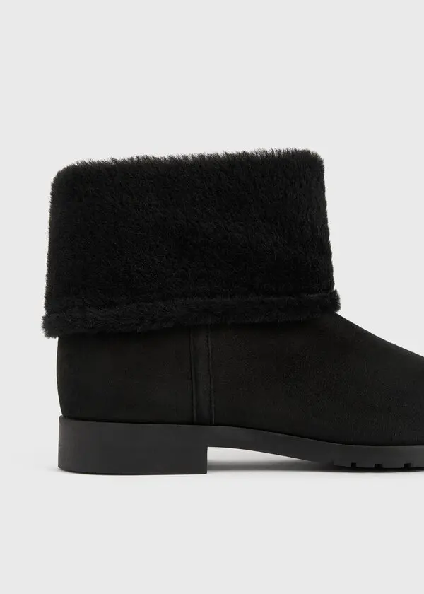 TOTEME Fold-down Shearling Boots