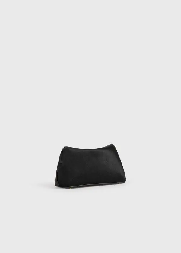 TOTEME Mini T-lock Pony Hair Clutch