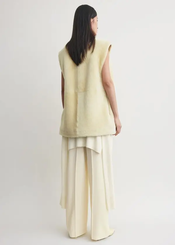 TOTEME Plush Shearling Vest