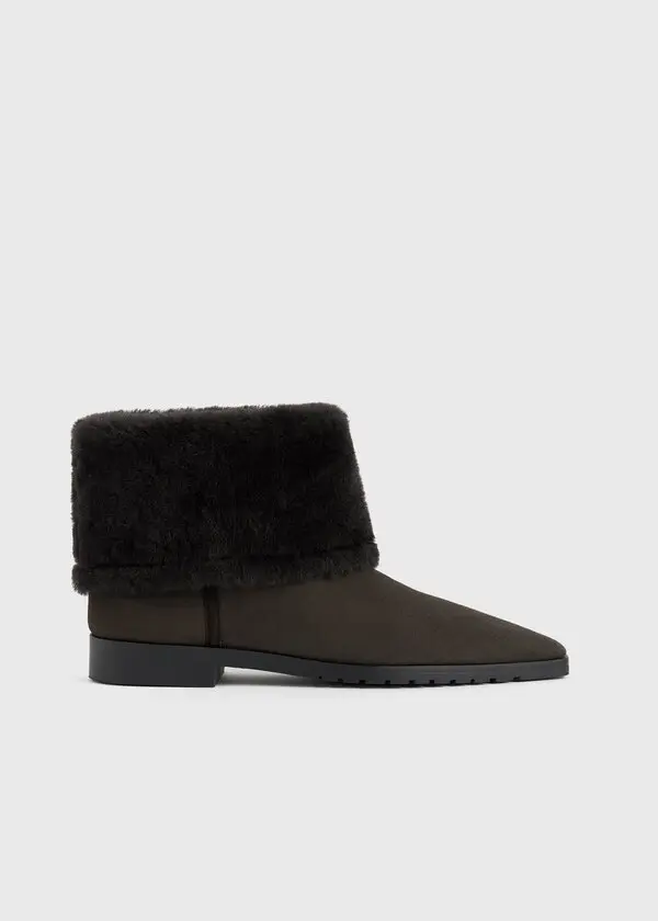 TOTEME Fold-down Shearling Boots