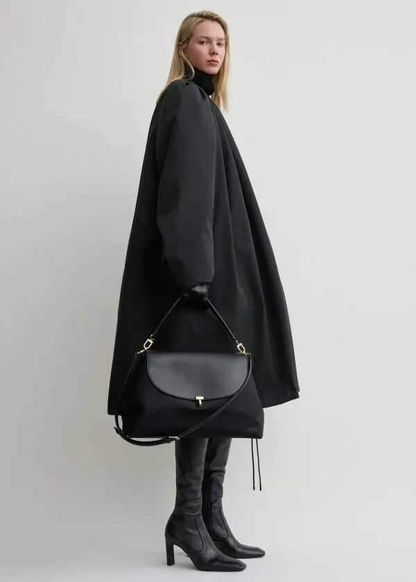 TOTEME T-lock Nylon Satchel