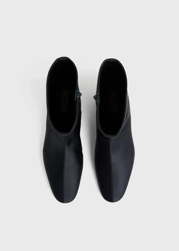 TOTEME Satin Ankle Boots