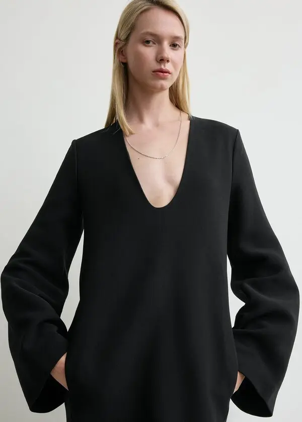 TOTEME Short Bell-sleeve Dress