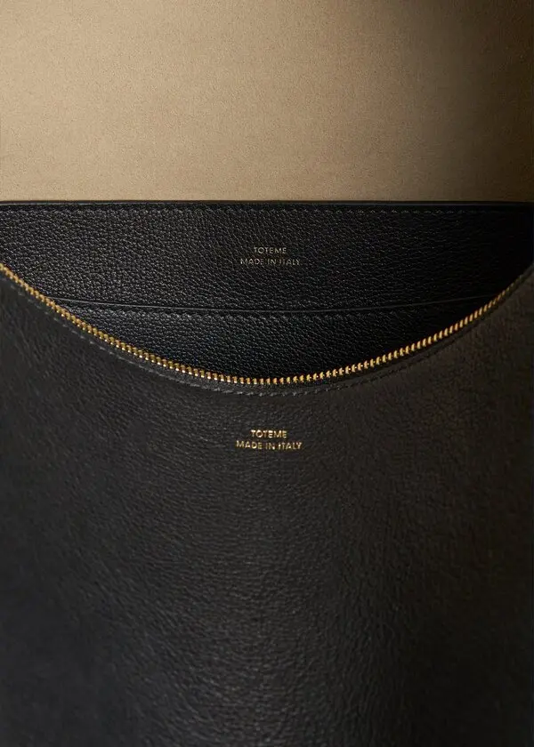 TOTEME Bevel Grained-leather Bag