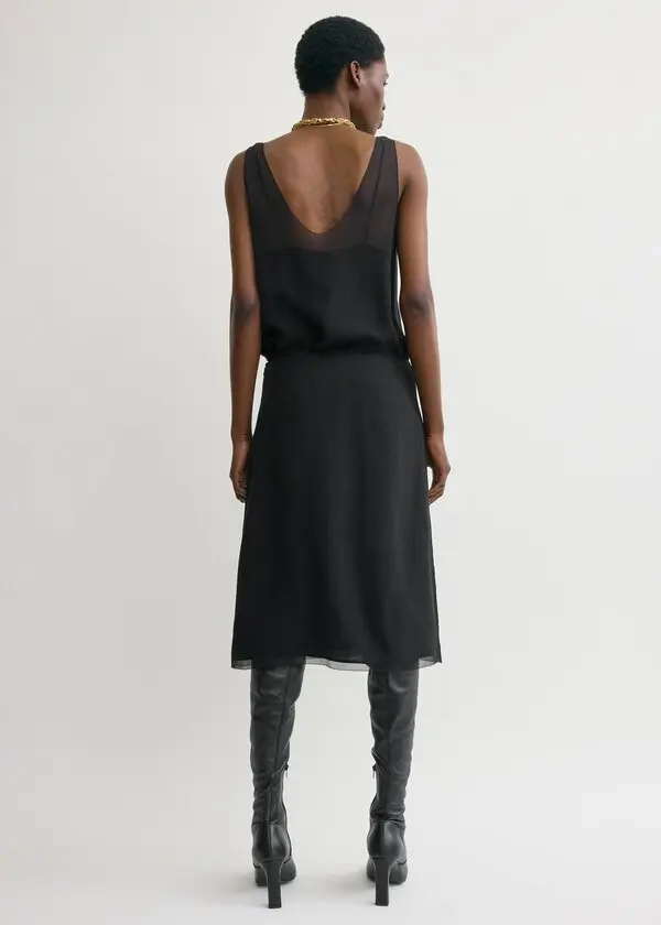 TOTEME Chiffon Slip Skirt