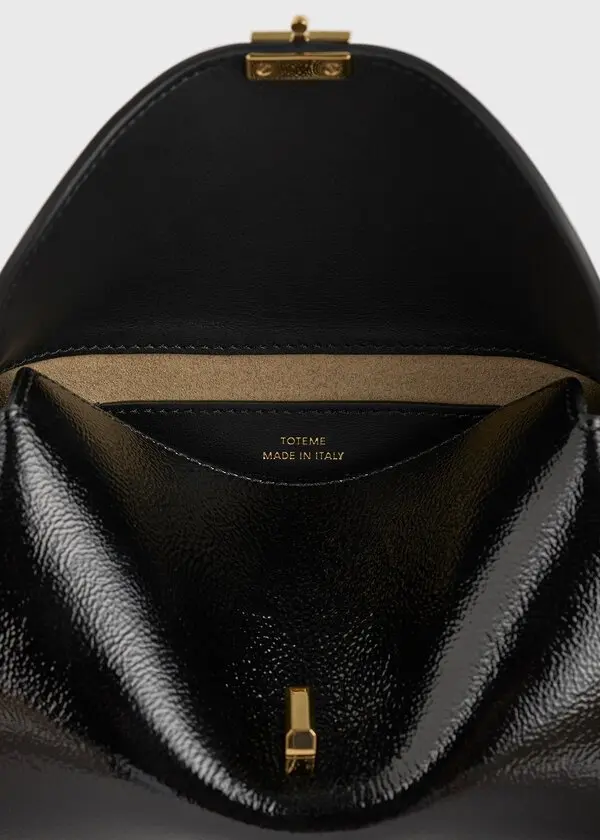 TOTEME Mini T-lock Naplack Clutch
