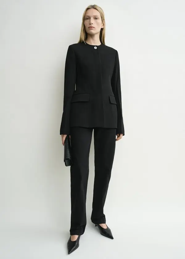 TOTEME Collarless Evening Jacket