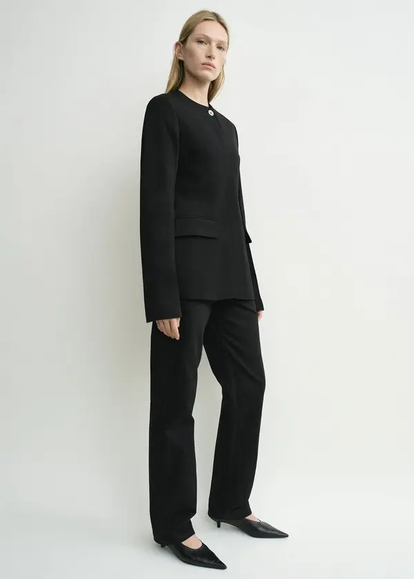 TOTEME Collarless Evening Jacket
