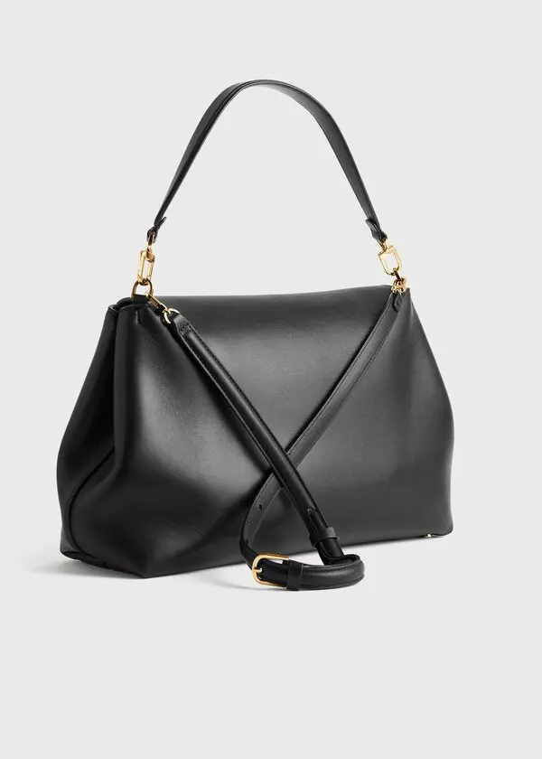 TOTEME T-lock Leather Satchel
