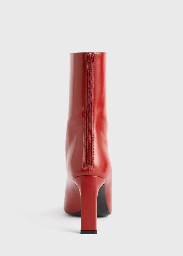 TOTEME Bar Glossy Leather Boots