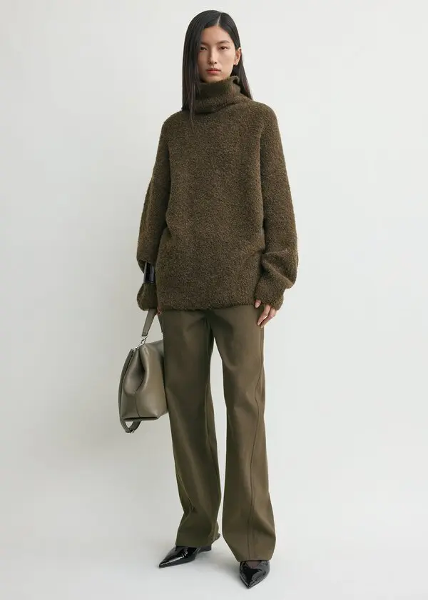 TOTEME Bouclé Turtleneck