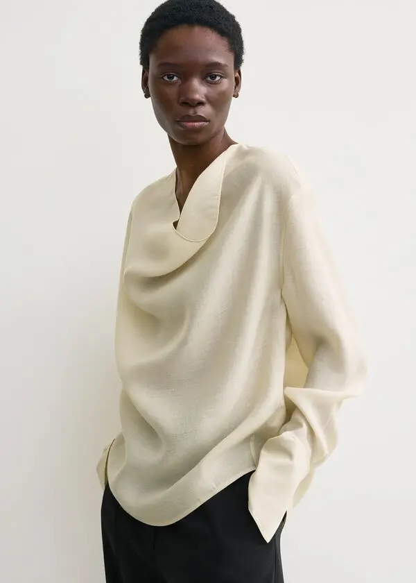 TOTEME Cowl Blouse