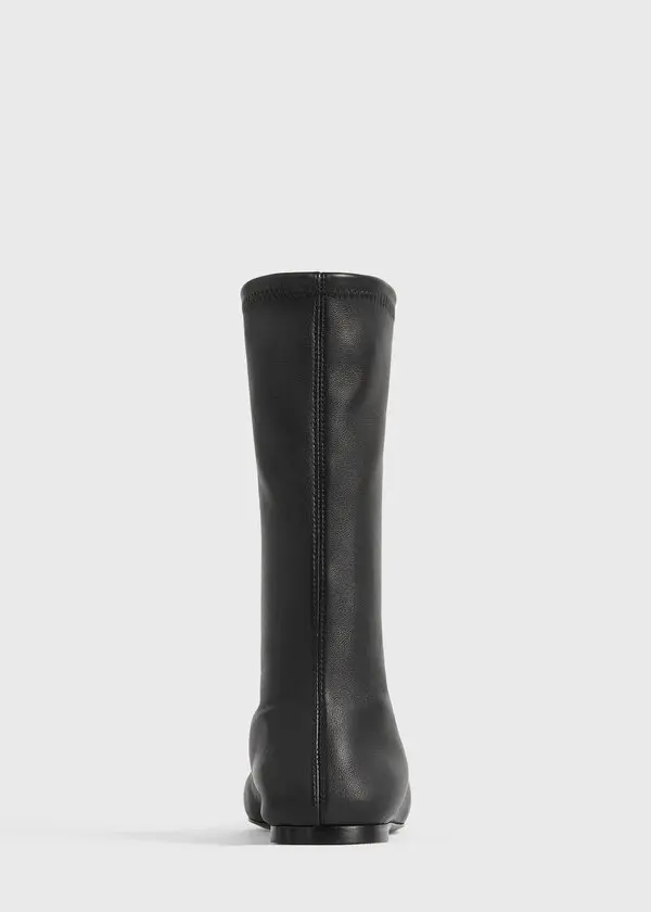 TOTEME Leather Sock Boots