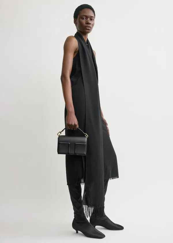 TOTEME Mini T-flap Leather Bag