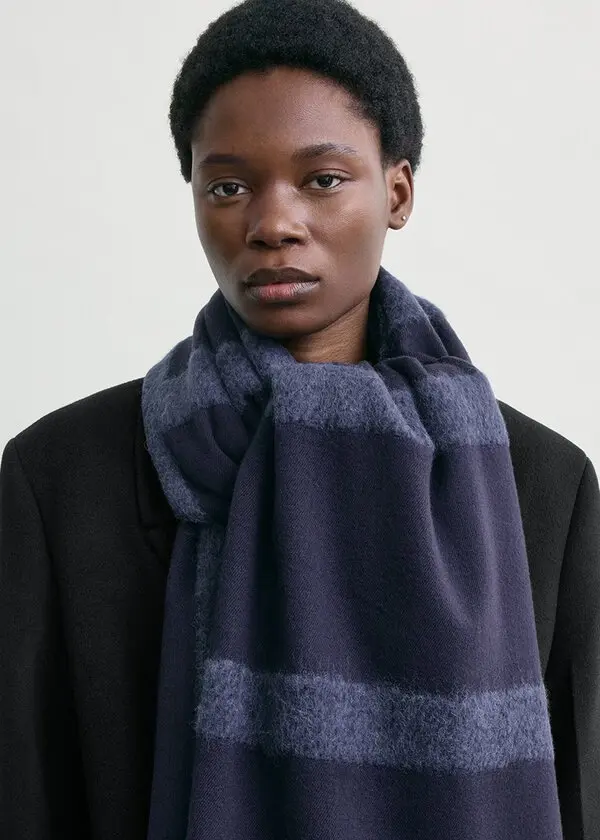 TOTEME Monogram Twill Scarf