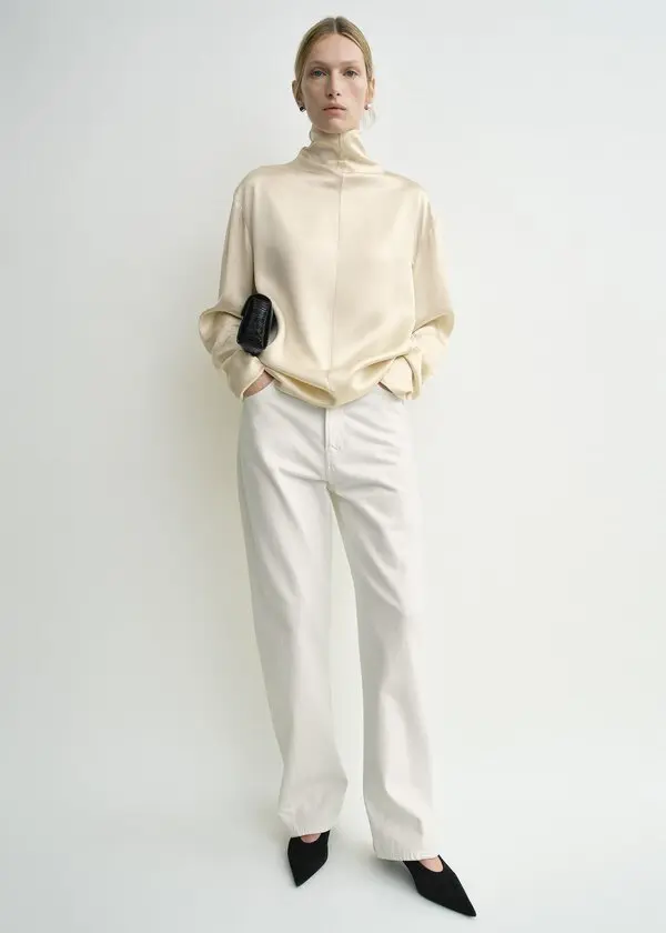 TOTEME Slouch-neck Blouse