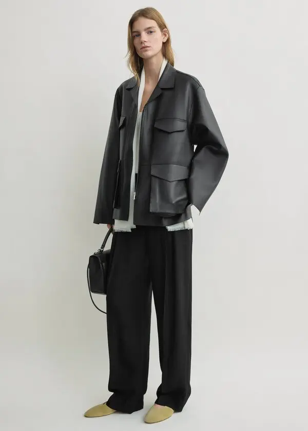 TOTEME Army Leather Jacket