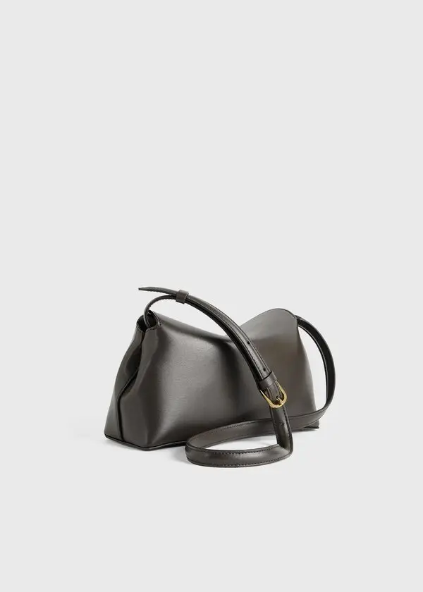 TOTEME T-lock Leather Clutch