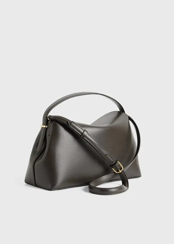 TOTEME T-lock Leather Top Handle