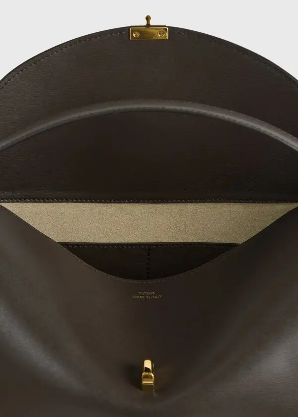 TOTEME T-lock Leather Top Handle