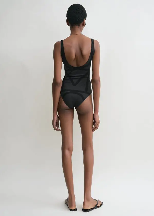 TOTEME Monogram Swimsuit