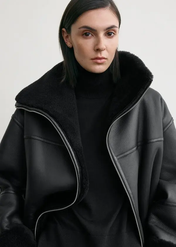 TOTEME Signature Shearling Jacket