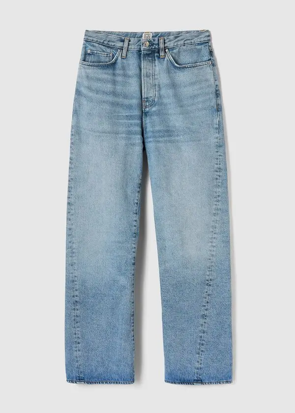 TOTEME Twisted Seam Denim Full Length