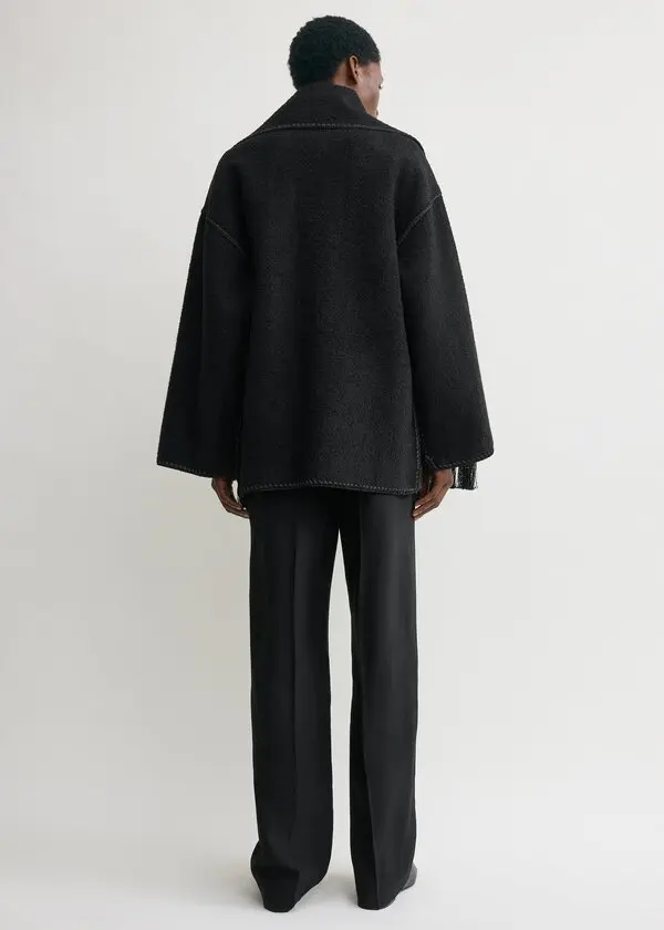 TOTEME Embroidered Scarf Jacket