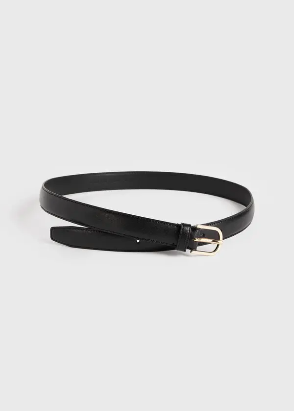 TOTEME Slim Leather Trouser Belt