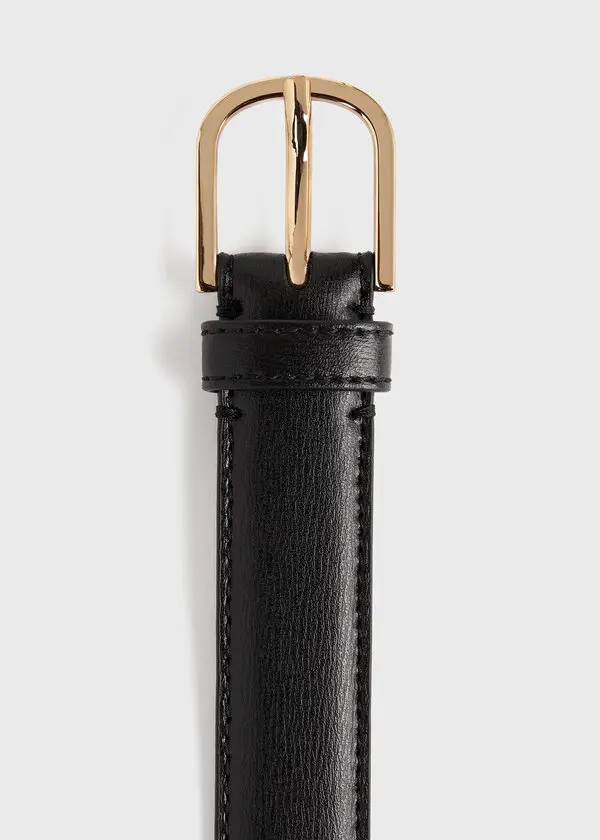 TOTEME Slim Leather Trouser Belt