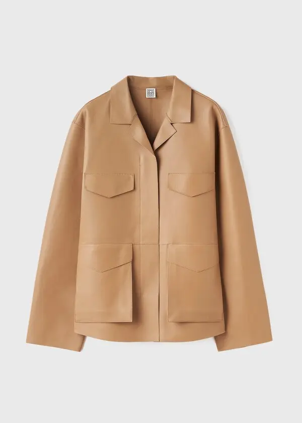 TOTEME Army Leather Jacket