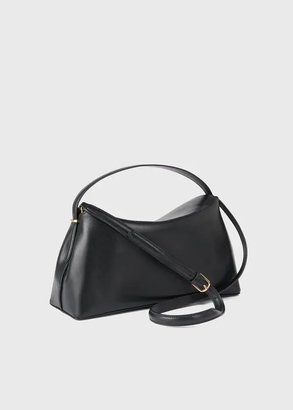 TOTEME T-lock Leather Top Handle