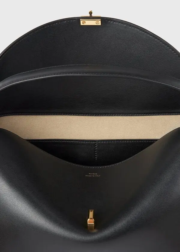 TOTEME T-lock Leather Top Handle