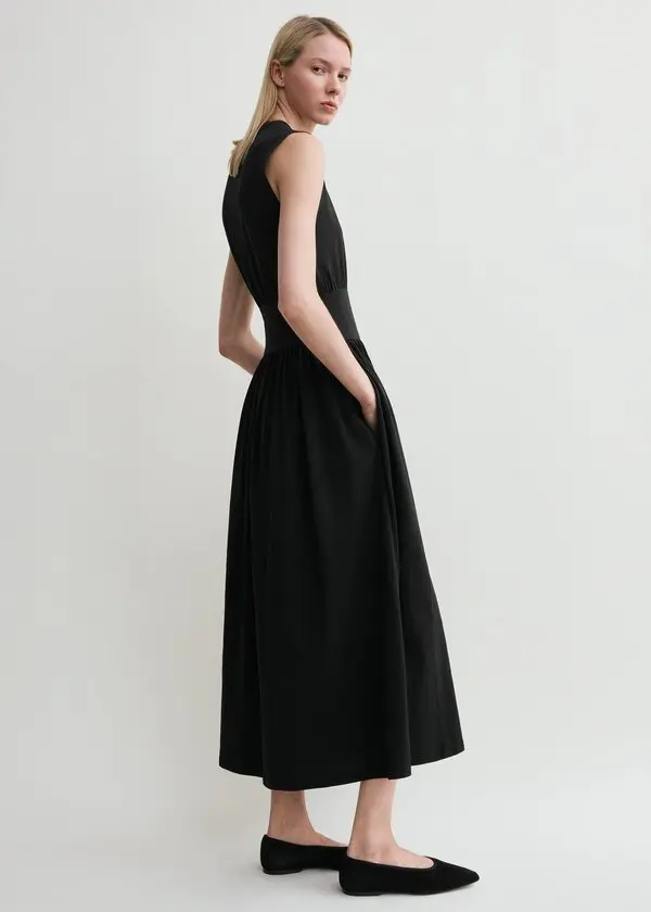 TOTEME Sleeveless Cotton Tee Dress
