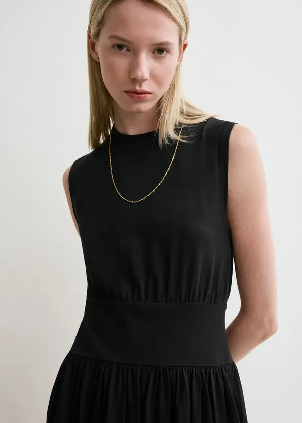TOTEME Sleeveless Cotton Tee Dress