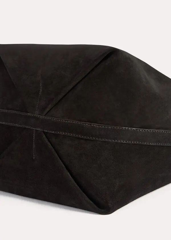 TOTEME Belted Suede Tote