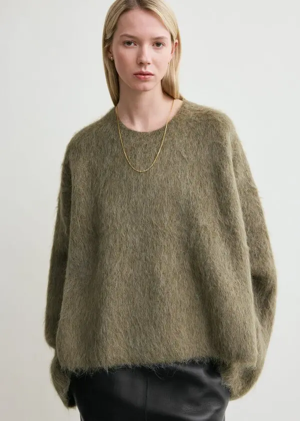 TOTEME Boxy Alpaca Knit