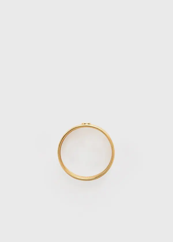 TOTEME Cigar Diamond Midi Ring 18kt