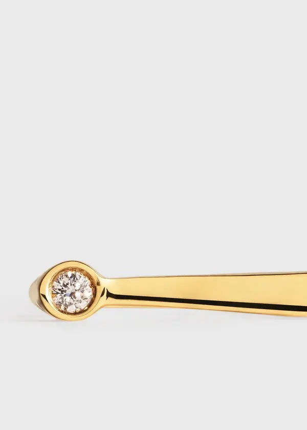 TOTEME Signet Diamond Midi Ring 18kt