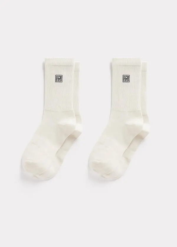 TOTEME Monogram Socks