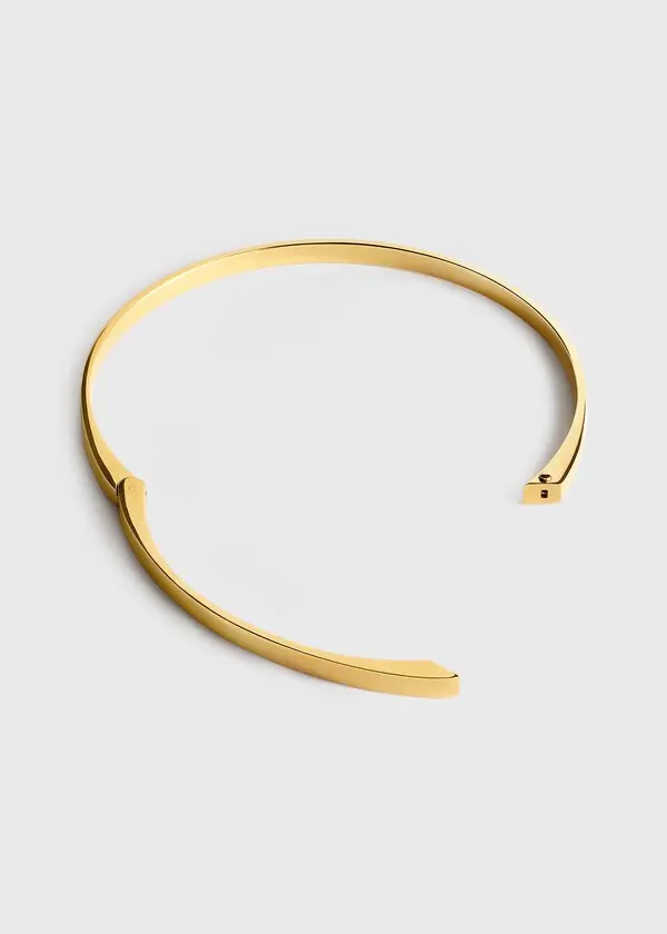 TOTEME Signature Hinged Collar - Gold