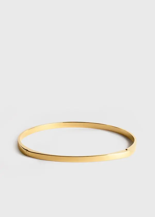 TOTEME Signature Hinged Collar - Gold