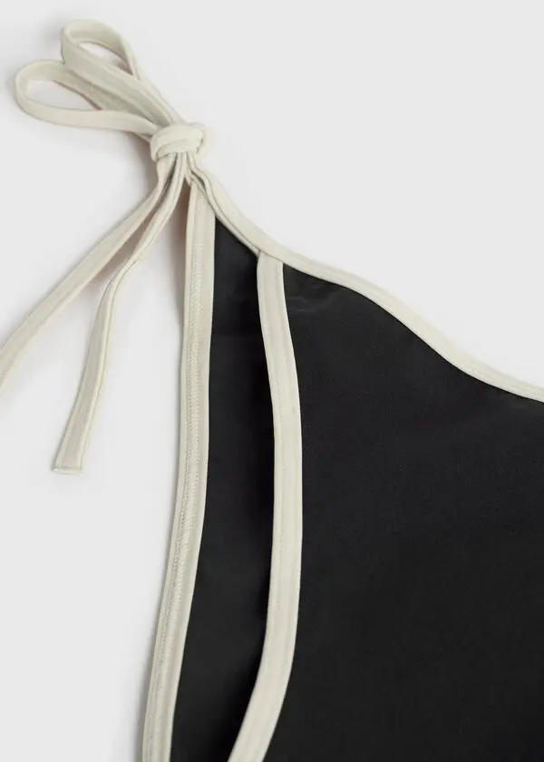 TOTEME Stripe Tie Bikini Bottoms